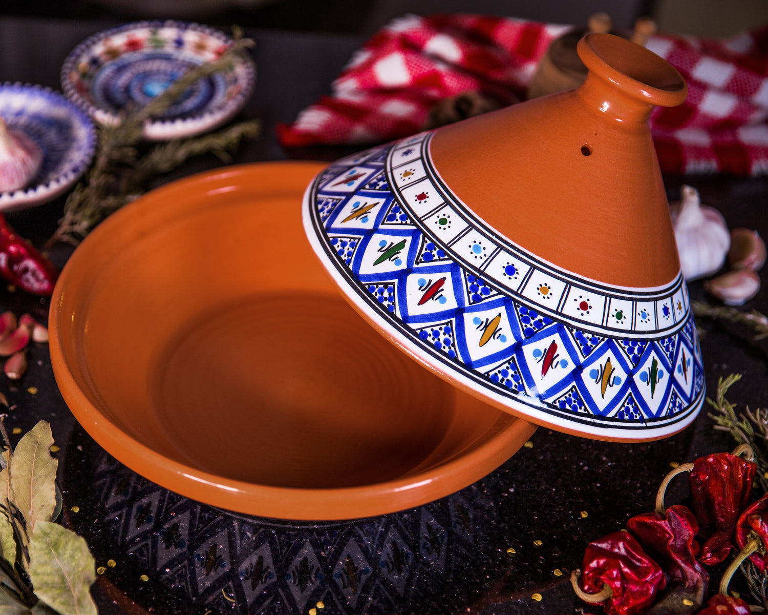 Classic Cooking & Serving Tagine Pot – Kamsah